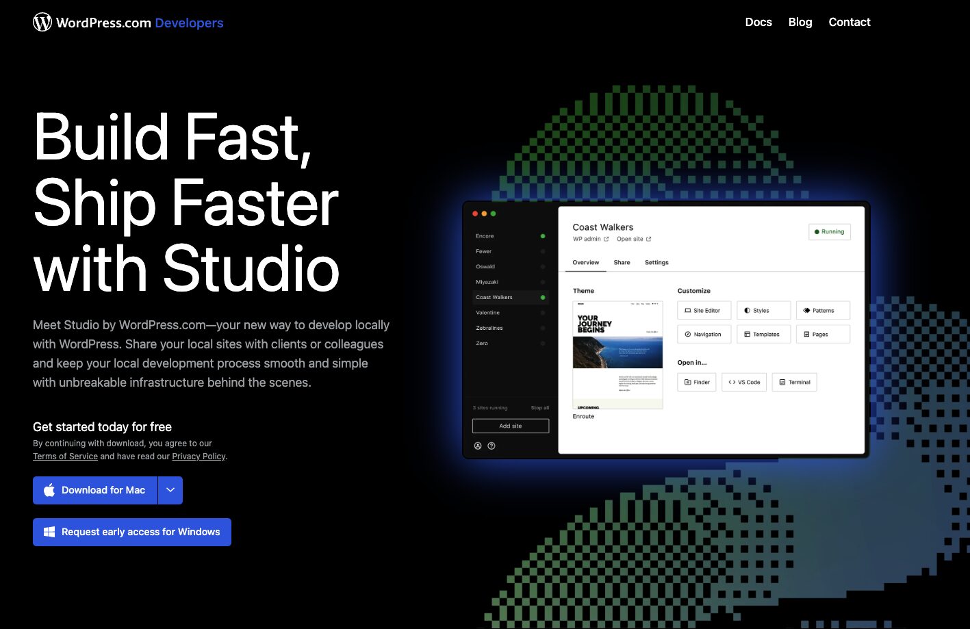 Automattic製WordPressローカル開発環境Studioが爆誕 – Capital P – WordPressメディア